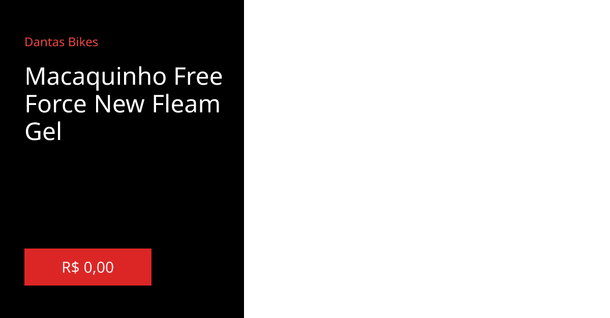 Macaquinho Free Force New Fleam Gel